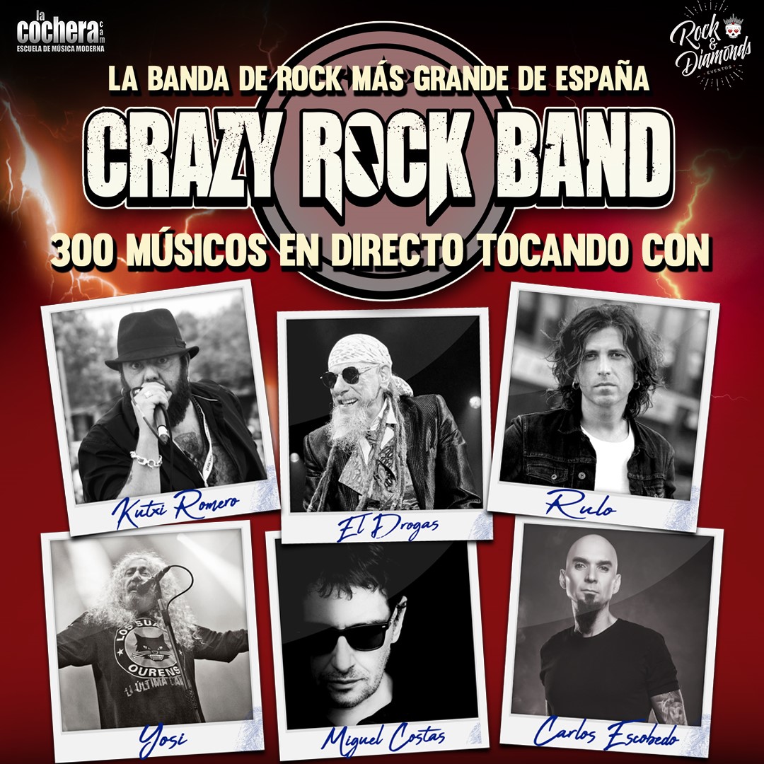 CRAZY ROCK BAND - La Cubierta de Leganés