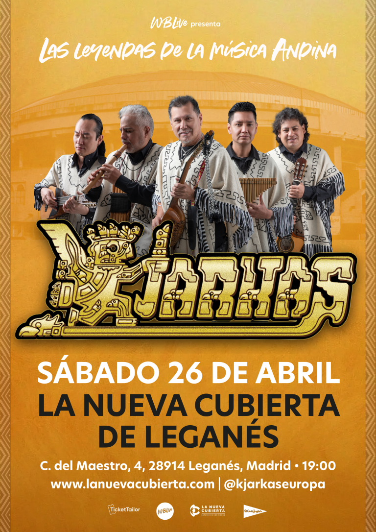 Los Kjarkas en Madrid - La Cubierta de Leganés